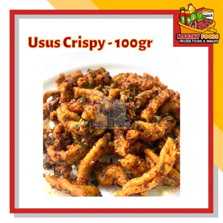 Usus Crispy 100gr Pedas Daun Jeruk / Pedas / Original | Lazada Indonesia