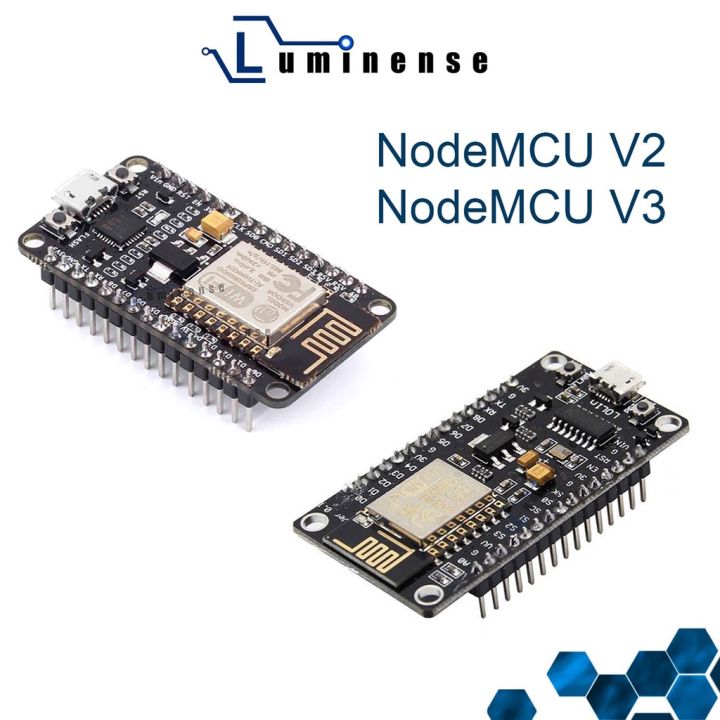 [Luminense] NodeMCU V2 NodeMcu V3 IoT ESP8266 Wi-Fi Module Bluetooth ...