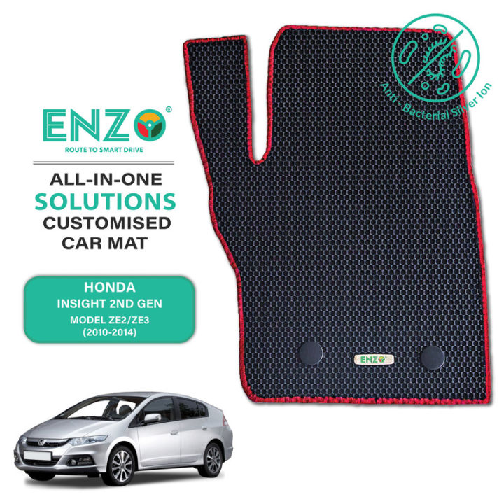 ENZO Car Mat- Honda Insight 2nd Gen Model ZE2/ZE3 (2010-2014) | Lazada