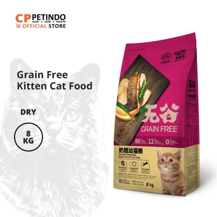 CPPETINDO Kitchen Flavor Grain Free Baby Cat & Kitten Food - 8 Kg | Lazada Indonesia