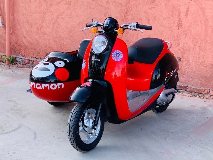 Imported Honda train turtle 50 Vespa tricycle sidecar 125cc piaggio ...