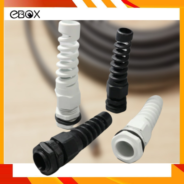 Waterproof PG13.5 Cable Connectors Spiral Strain Relief Protector | Lazada