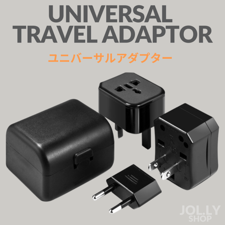 Universal Compact Travel Adapter Wall Plug | Lazada Singapore