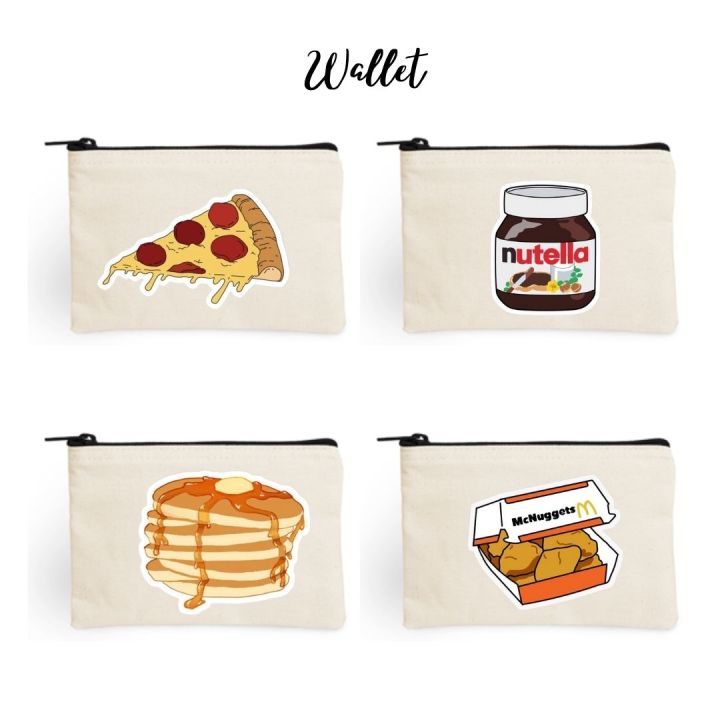 High Quality Katsa Wallet Canvas Pouch White Coin purse Women ...