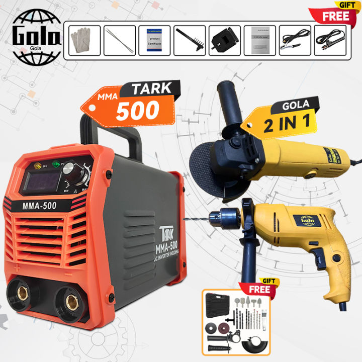 3IN1 TARK SET MMA-500 Electric Welding Machine 220v Fully Automatic ...