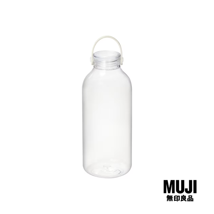มูจิ ขวดน้ำใส - MUJI Tritan Clear Bottle Sport Mug (1.1L) | Lazada.co.th
