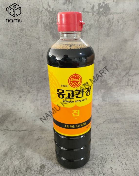 Jin Gan Jang 900ml Monggo / Jin Ganjang / Korean Soy Sauce / Kecap Asin ...