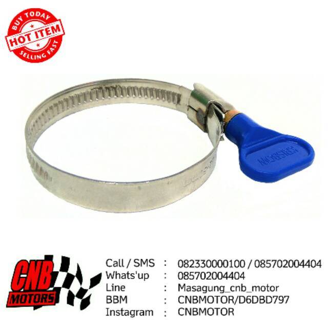 Klem Manipol Intek Stainless Model Kupu Kupu | Lazada Indonesia
