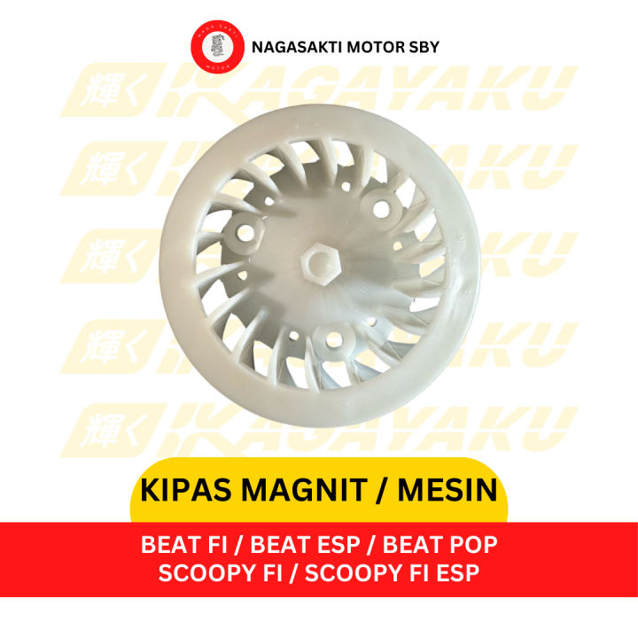 KIPAS FAN COMP COOLING MAGNET BEAT FI ESP / SCOOPY FI ESP / VARIO 110 ...