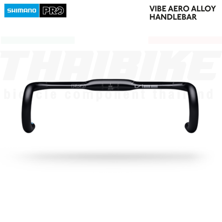 แฮนด์จักรยานเสือหมอบอลูมิเนียม SHIMANO PRO VIBE AERO | Lazada.co.th