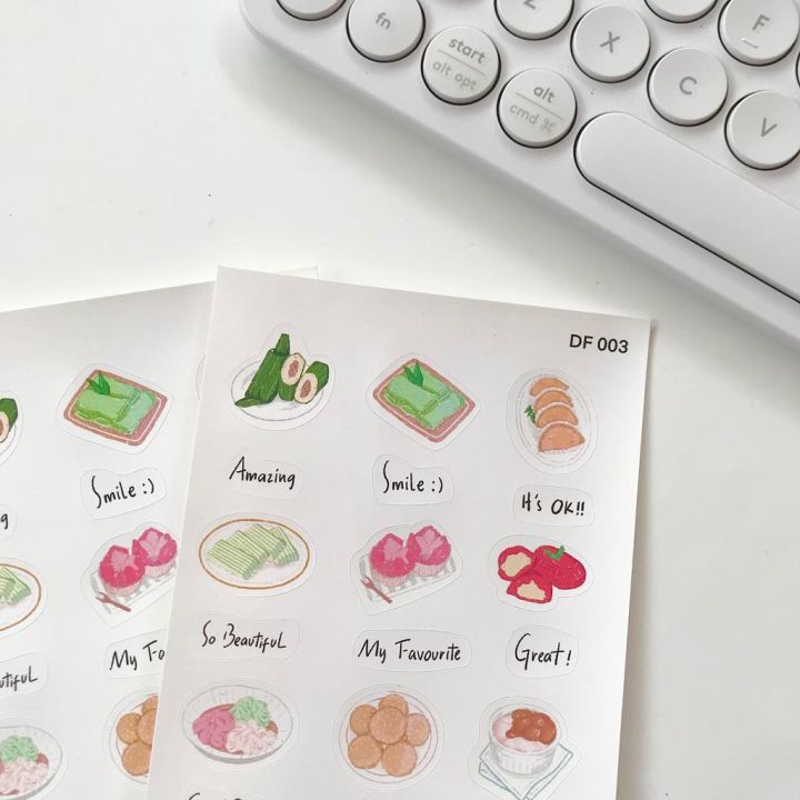 Indonesian snack sticker/ stiker jajan tradisional DF003 | Lazada Indonesia