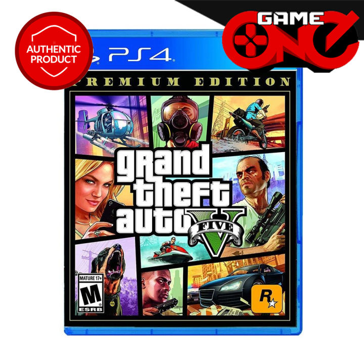 PlayStation PS4 Grand Theft Auto V Premium Edition [R1] | Lazada PH