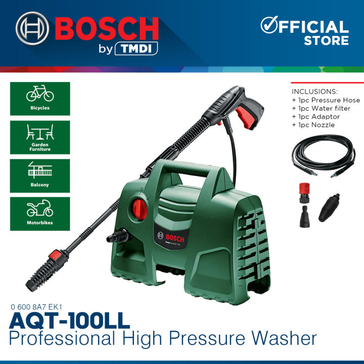 BOSCH Professional High Pressure Cleaner Easy Aquatak 100 Long Lance ...