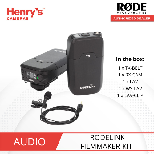 RODELINK FILMMAKER WIRELESS KIT - HENRY'S CAMERAS | Lazada PH