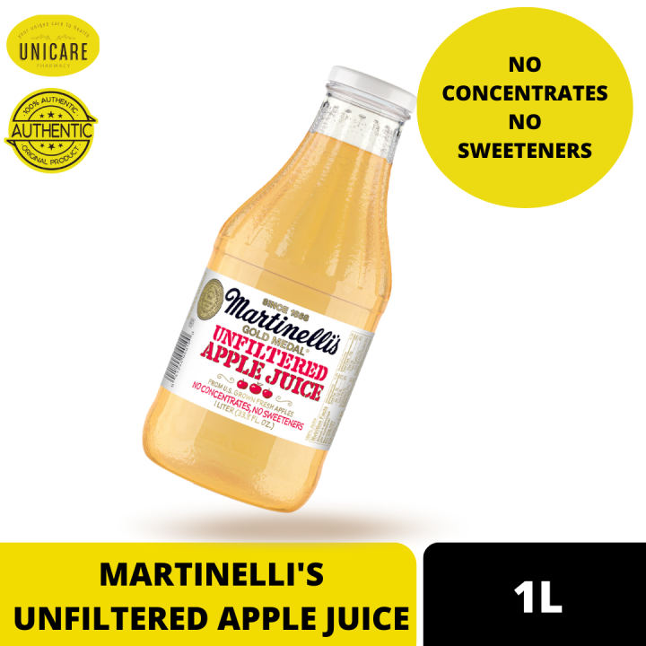 MARTINELLI'S UNFILTERED APPLE JUICE 1L | Lazada
