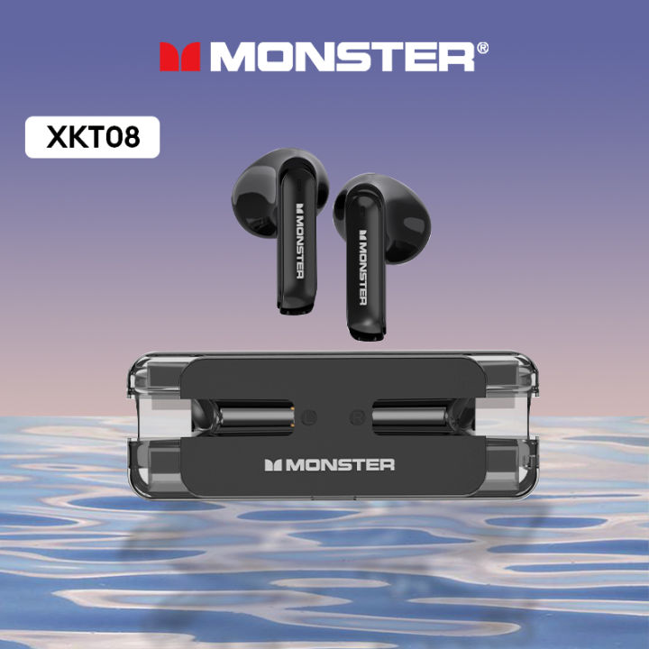 Monster XKT08 TWS Wireless Earphones Bluetooth V5.3 Headphones HIFI ...