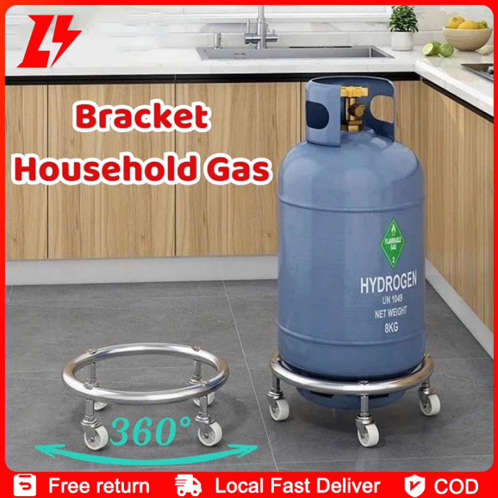 Gas Tank Holder with wheels landege Propane Cylinder Base Propane Tank ...