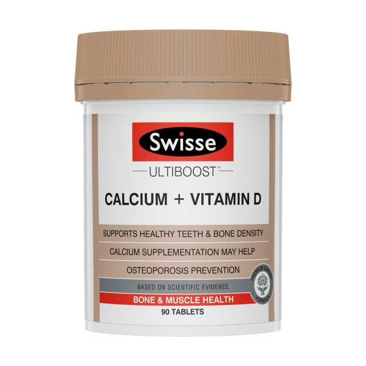 Swisse Ultiboost Calcium + Vitamin D – Authentic Australian Made ...
