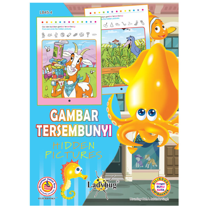 Gambar Tersembunyi Hidden Pictures (4) LB45 - 4 | Lazada