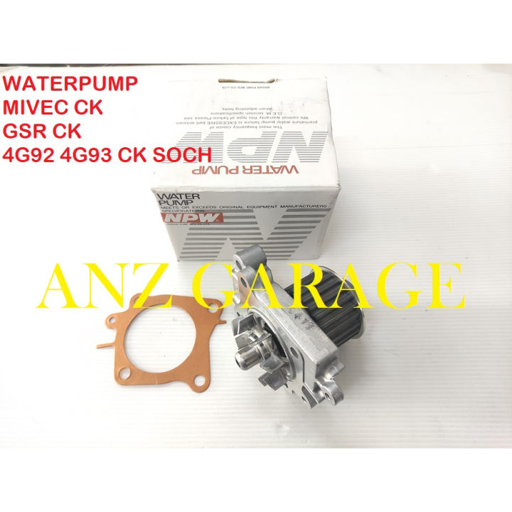 MIVEC CK GSR CK 4G92 4G93 SOCH DOCH TERBALIK WATERPUMP - WATER PUMP | Lazada