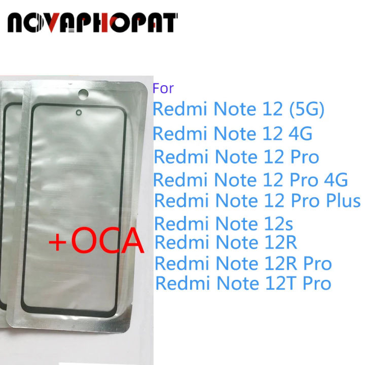 สำหรับ Xiaomi Redmi Note 12 12R 12T Pro Plus 12S 4G 5G แผงหน้าจอสัมผัส ...