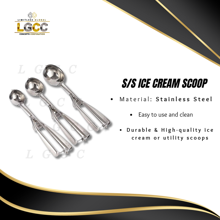 LGCC Stainless Steel Ice Cream Scoop - Scooper Watermelon Round | Lazada PH