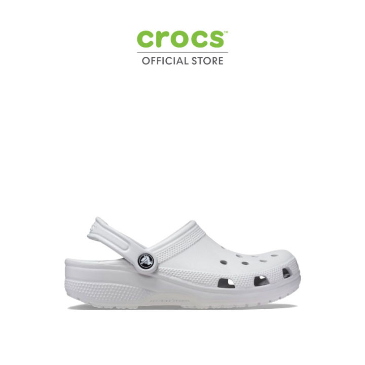 CROCS รองเท้าลำลองผู้ใหญ่ CLASSIC CLOG รุ่น 100011FT - GREY | Lazada.co.th