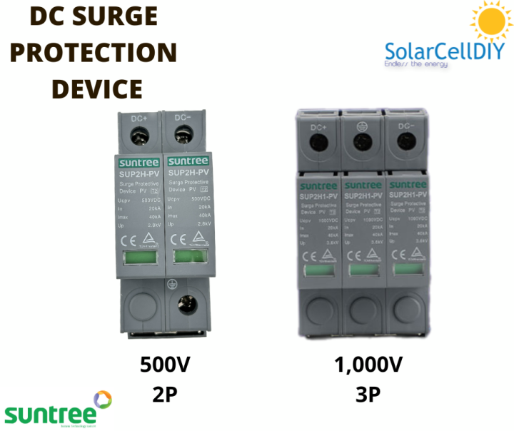 Suntree DC Surge Protective Device 2P/3P รุ่น SUP2H-PV 20kA/40kA ...