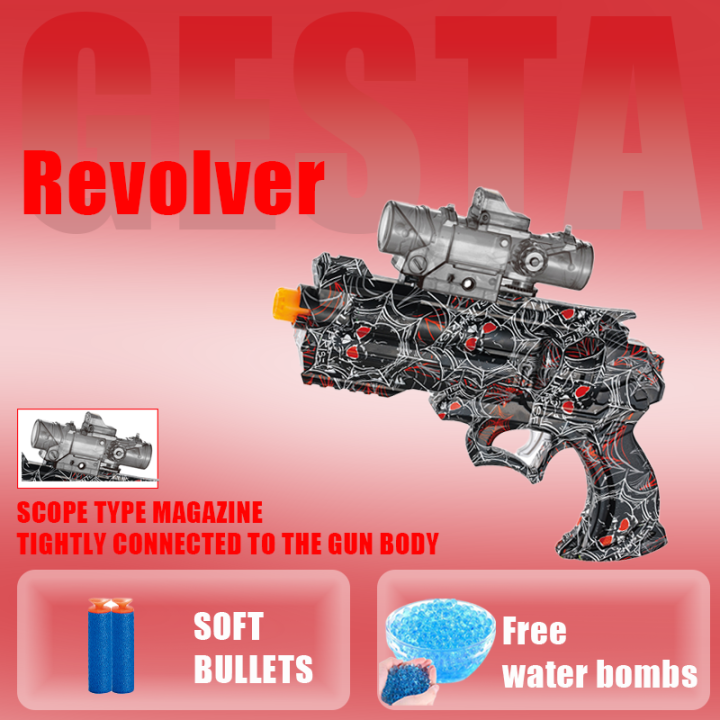 Revolver Electric Gel Blasters Gun For Adults Pellete Gun Metal Adult ...