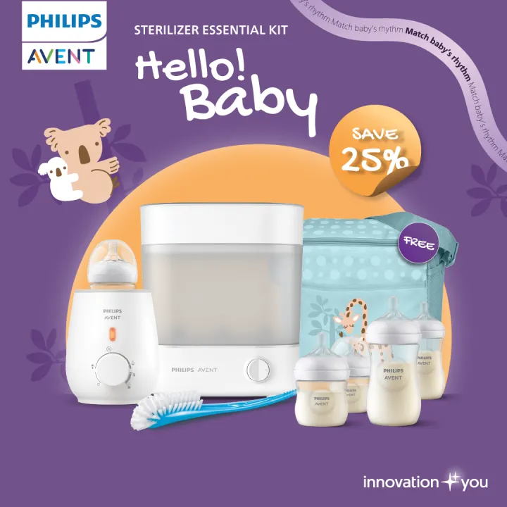 Philips AVENT Sterilizer Essential Bundle | Lazada PH