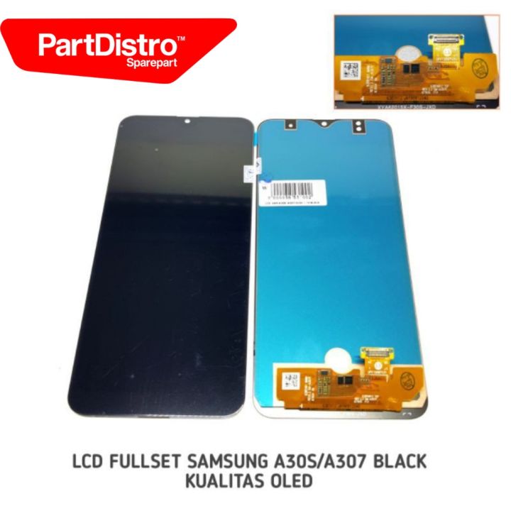 LCD TOUCHSCREN FULLSET SAM A30S/A307 BLACK | Lazada Indonesia