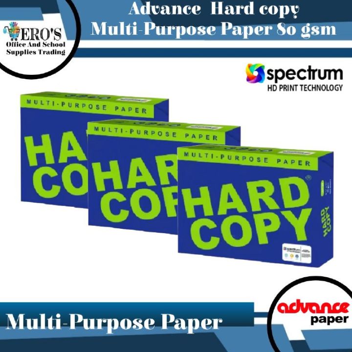 Hard Copy Multi-Purpose Paper (80 gsm) | Lazada PH