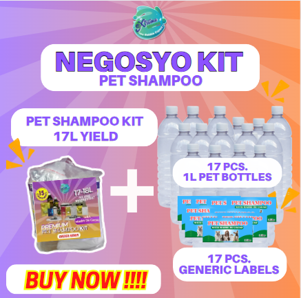 EXTREME BLOOMS DIY Pet Shampoo PREMIUM Kit with Madre de Cacao 17 ...