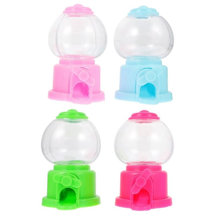 Gumball Machine Mini Candy Dispenser Kit 3.7 Inch Gumball Machines for ...