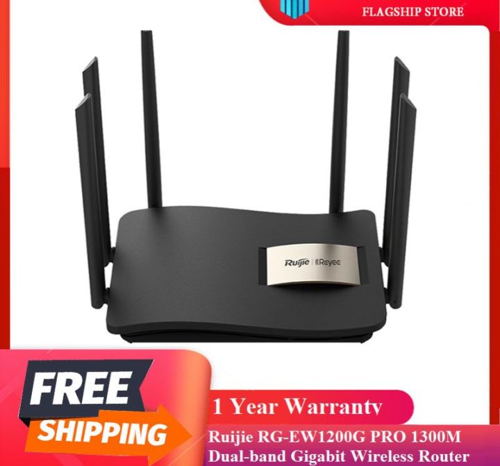 Ruijie RG-EW1200G PRO 1300M Dual-band Gigabit Wireless Router | Lazada PH