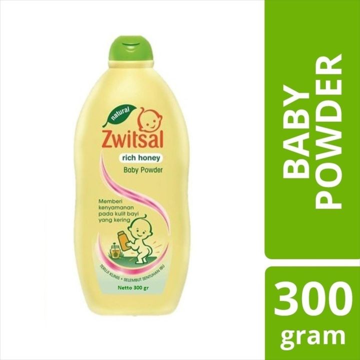 Zwitsal Baby Powder Natural Milk Honey Bottle 300g | Lazada Indonesia