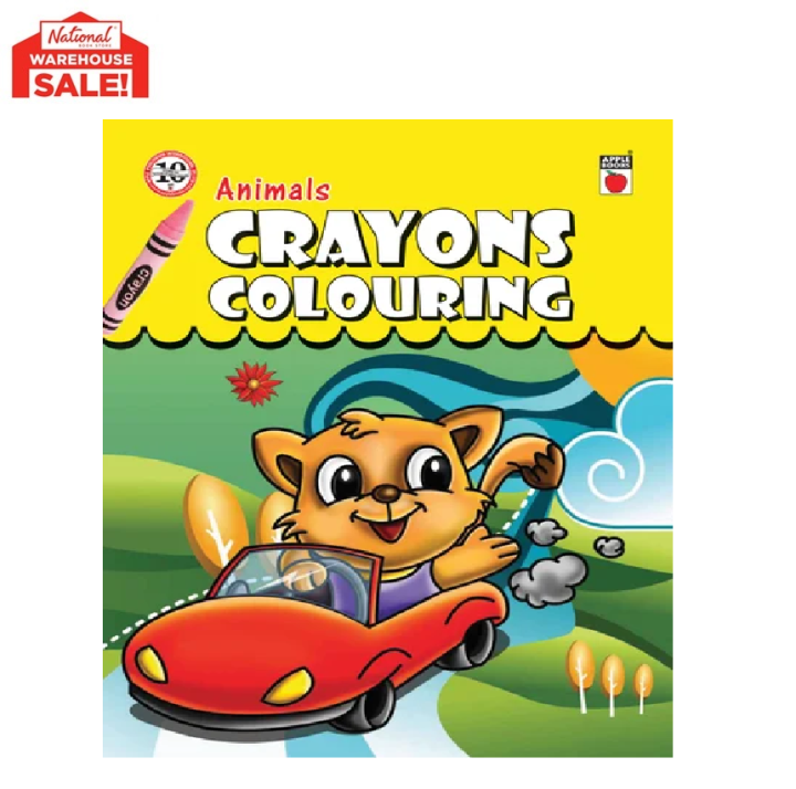 CRAYON COLOURING:ANIMALS | Lazada PH