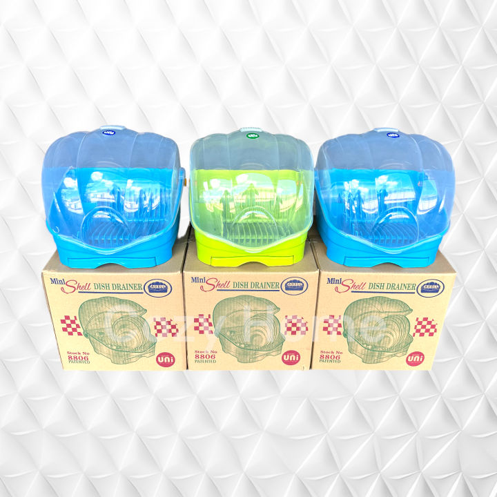 Uniglobal High Quality Mini Shell Dish Drainer Kitchen Dish Rack Plate ...