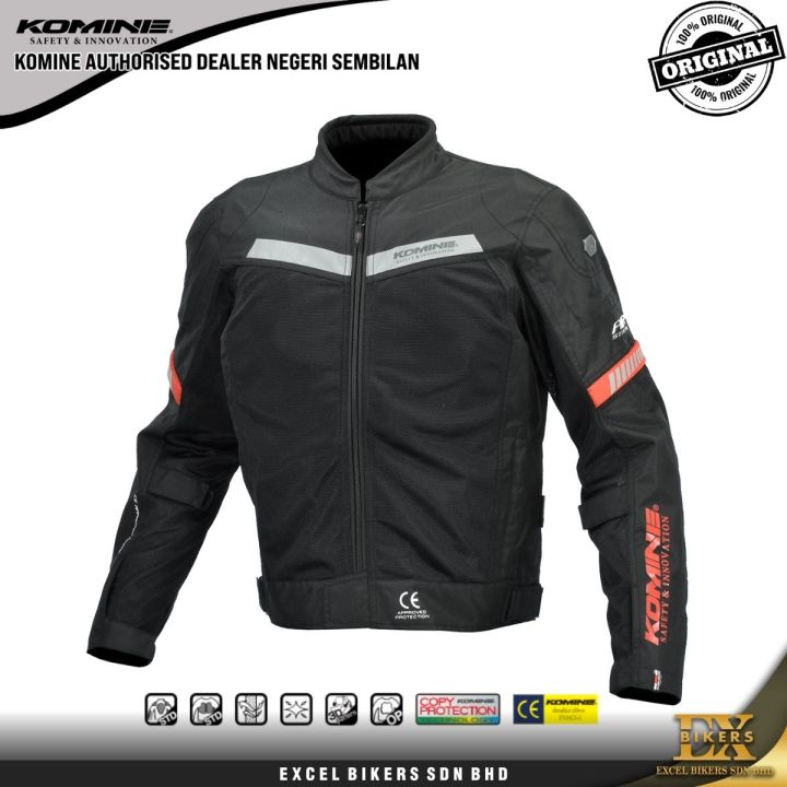 KOMINE JACKET JK-1272 PROTECT HALF MESH JACKET JK 127 /RIDING JACKET / MOTORCYCLE JACKET | Lazada