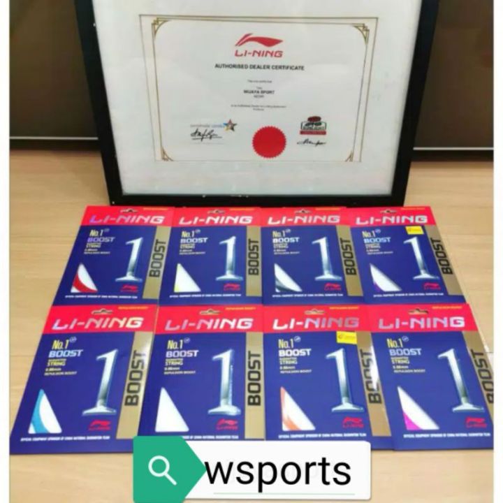Senar Badminton Lining Li Ning No 1 Boost No1 ORG | Lazada Indonesia