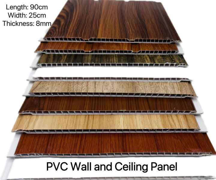 90cm PVC Wall and Ceiling Panel Background Wall Decor Waterproof Home ...
