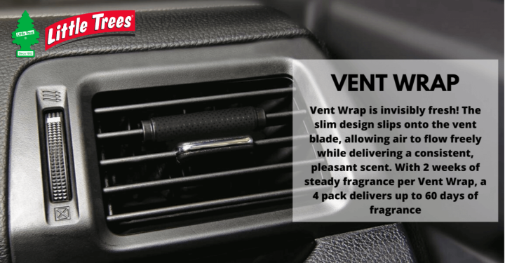LITTLE TREES Car Air Freshener | Vent Wrap Provides Long-Lasting Scent ...