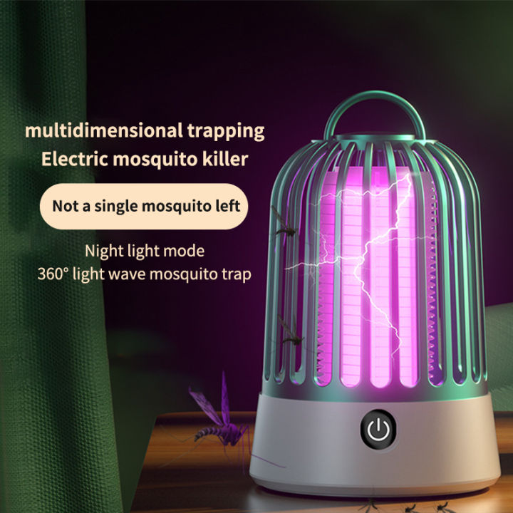 KETHE 360 ° Ultrasonic Mosquito Repellent Lamp Electric Mosquito Killer ...
