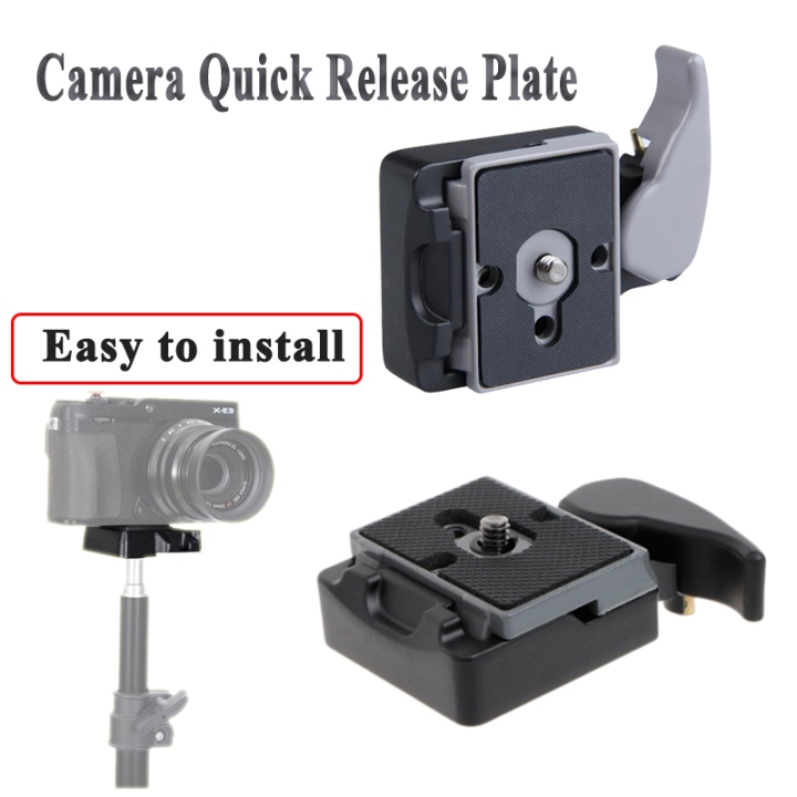 Black Camera 323 Quick Release Adapter with Manfrotto 200PL-14 Compat Plate | Lazada PH
