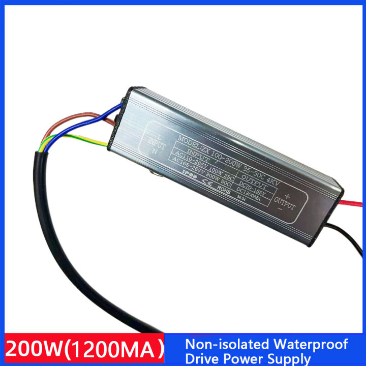 Waterproof LED Driver AC 175V-265V Power Supply Transformer 8-24W 36 ...