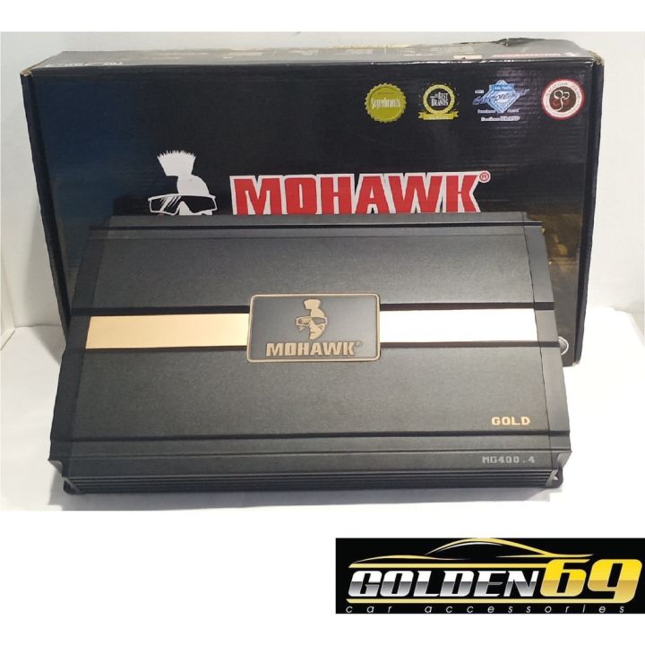 MOHAWK GOLD SERIES MG400.4 4 CHANNEL AMPLIFIER | Lazada