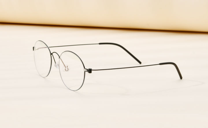 FONEX Titanium Glasses for Women and Men Retro Vintage Round Eyeglasses ...