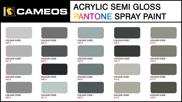 PANTONE Color P64 - Aerosol Spray Paint - CAMEOS 400ML/Bottle | Lazada