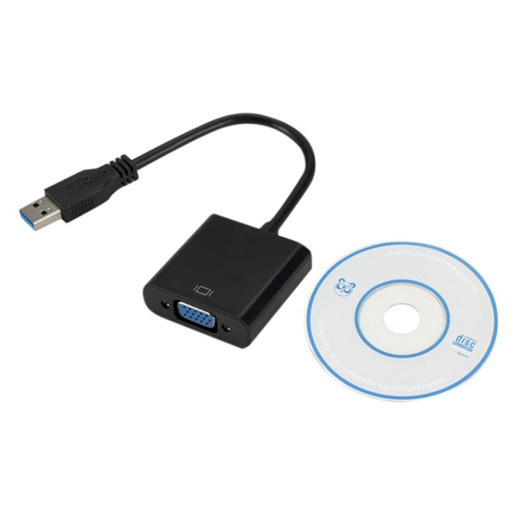 USB 3.0 to VGA Converter HD Video Adapter External Video Graphic Card ...