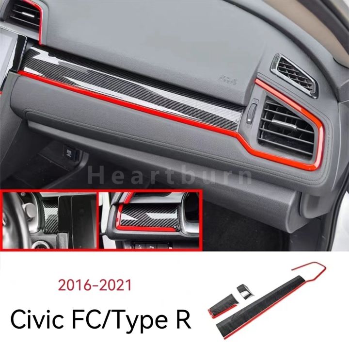 Honda Civic FC FK Type R 2016-2021 ภายในแผงคอนโซลแผง For Right Hand ...